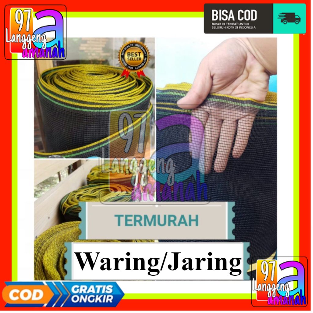 Jual Waring, Jaring pagar ayam, jaring kandang, jaring tanaman, jaring ...