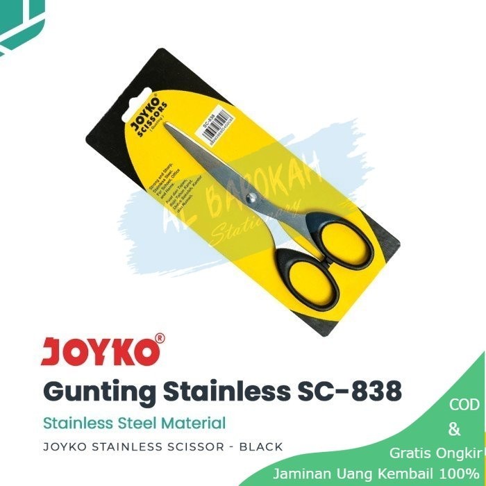 Jual Gunting Kertas Joyko Sedang / Tanggung SC - 838 | Shopee Indonesia