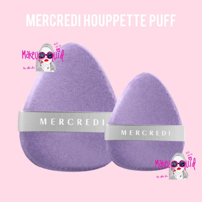 Jual Mercredi Houpette Supreme Powder Puff / Mercredi Puff / Puff ...