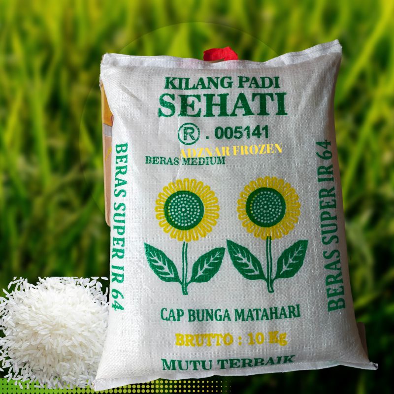 Jual Beras Kampung cap Bunga matahari 10kg | Shopee Indonesia