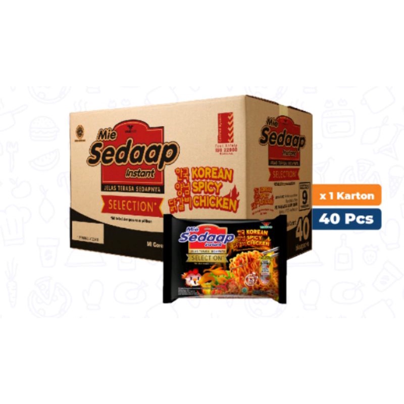 Jual 1 Dus - Mie Sedaap Selection Mie Instan Korean Spicy Chicken ... Jual 1 Dus - Mie Sedaap Selection Mie Instan Korean Spicy Chicken ...