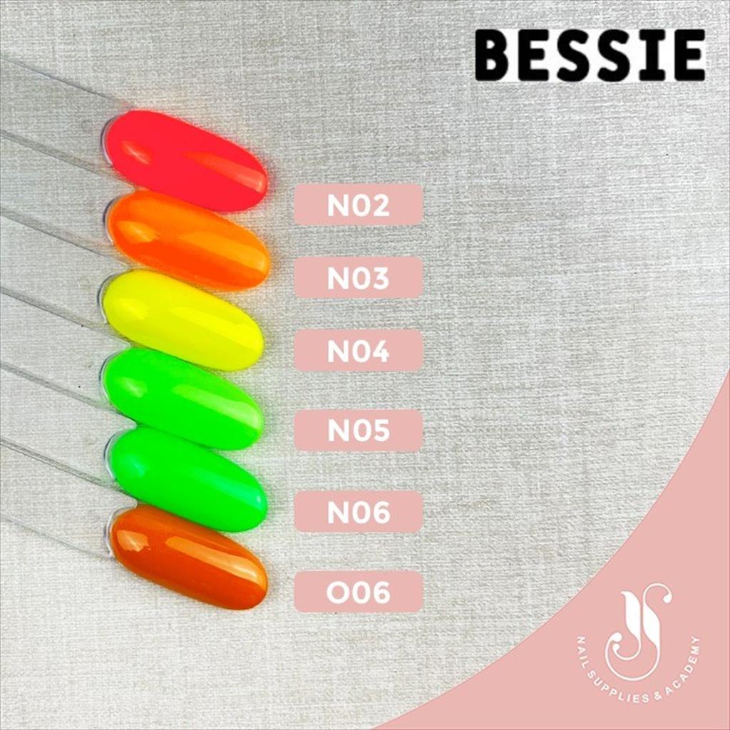 Jual BESSIE Neon Color Gel Polish Satuan Gel Polish Nail Art Kutek Gel ...