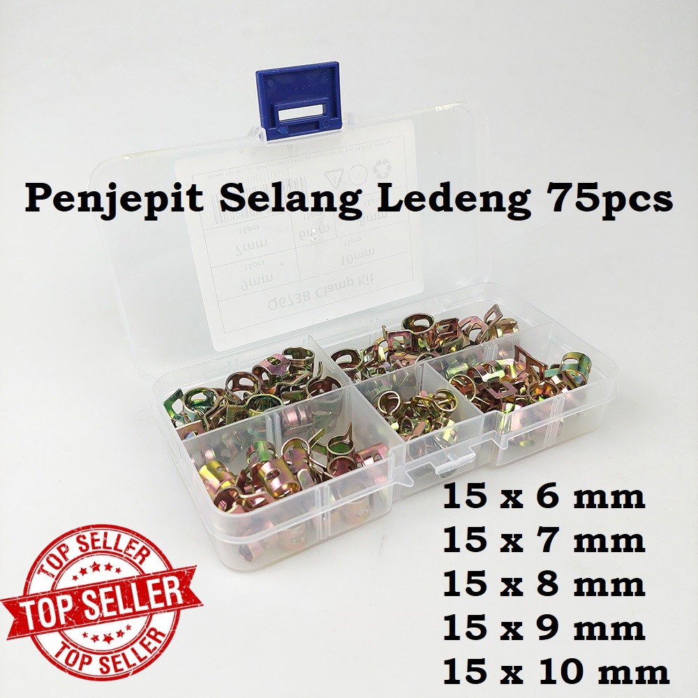 Jual Penjepit Selang Ledeng Pipe Tube Clamp Metal Fastener Plumbing 6 ...