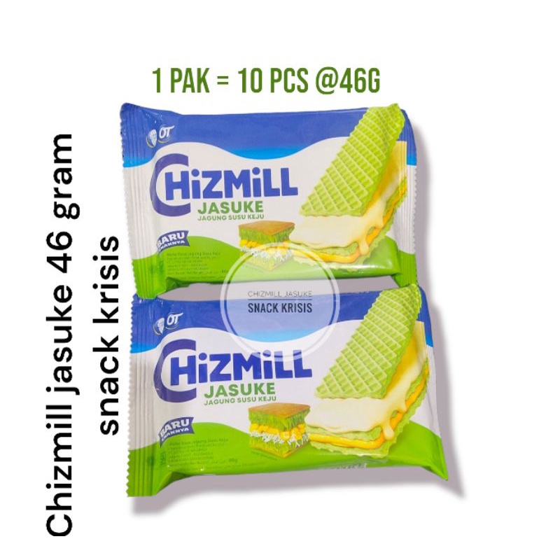 Jual 1 Pak tango wafer coklat Chizmill Wafer jasuke jagung susu keju 10 ...