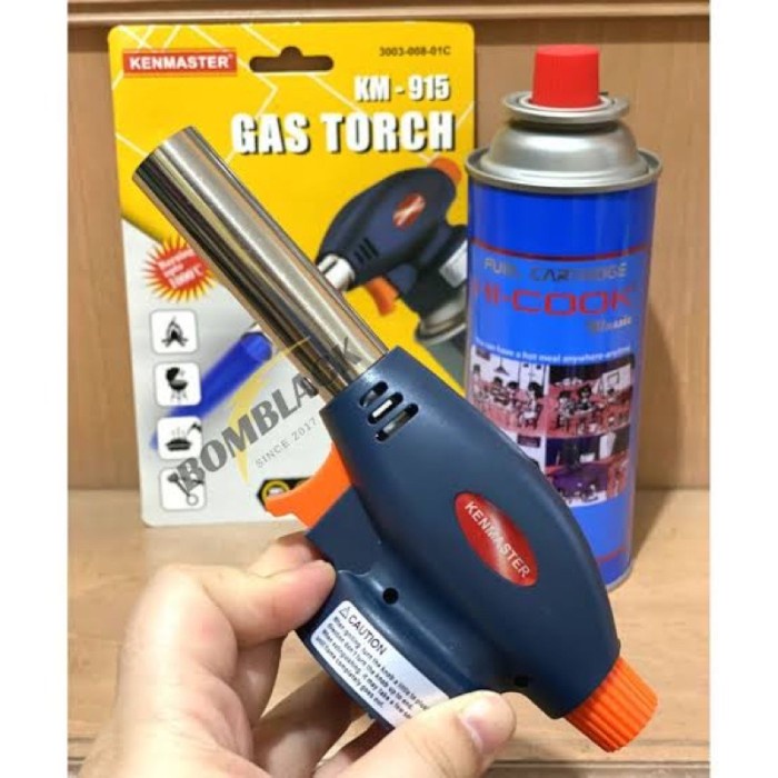 Jual Bloko Gas Torch Kenmaster Pematik Gas Api Bbq Keju Blow Torch Alat ...