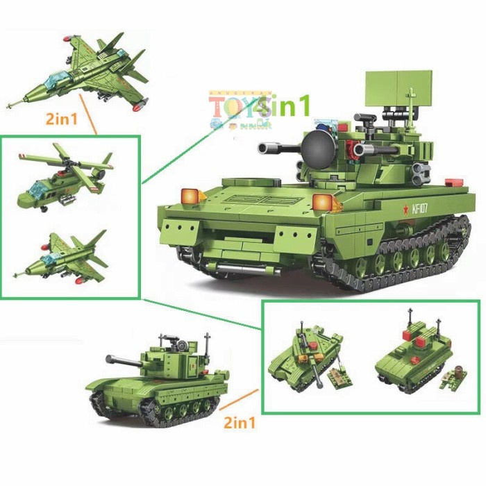 Jual Sembo Block Tank,Jet, Helikopter,Pesawat Tempur 2in1 dan 4 in 1 ...
