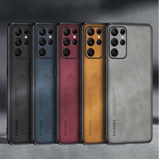 Jual CASE SAMSUNG S23 / S23+ / S23 ULTRA FANOYA PREMIUM NAPPA LEATHER ...