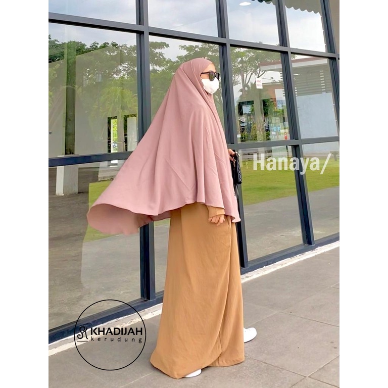 Jual Jilbab Hijab Khimar Syari Jumbo Bahan Crinkle Airflow French ...