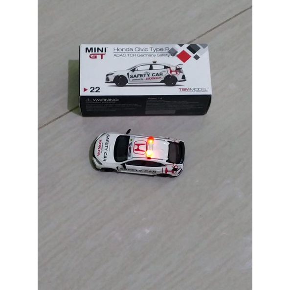 Jual MINI GT CUSTOM HONDA CIVIC TYPE R ADAC TCR SAFETY CAR | Shopee ...