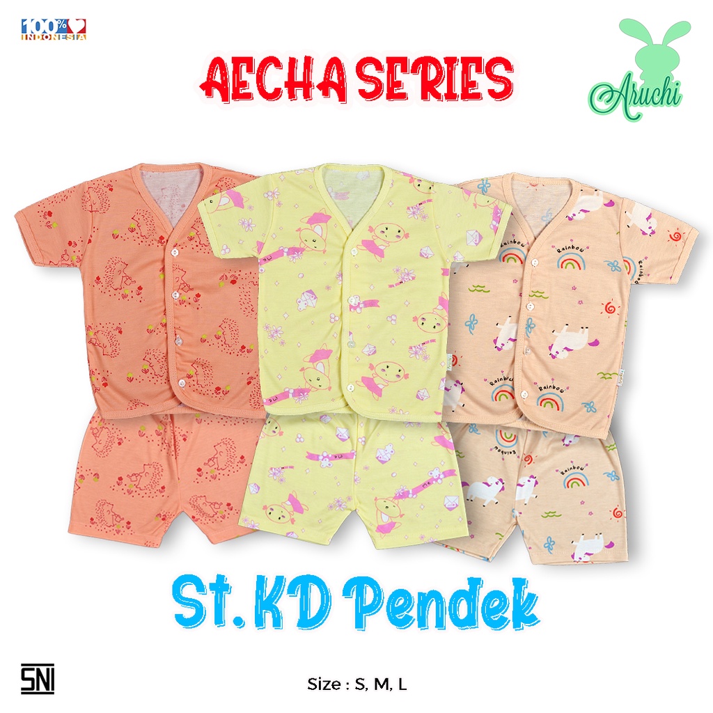 Jual Aruchi setelan KD Pendek Aecha series | Shopee Indonesia
