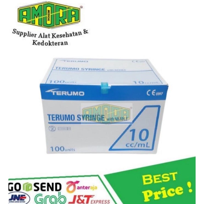 Jual Spuit / Syringe 10 Cc Terumo Per Box | Shopee Indonesia