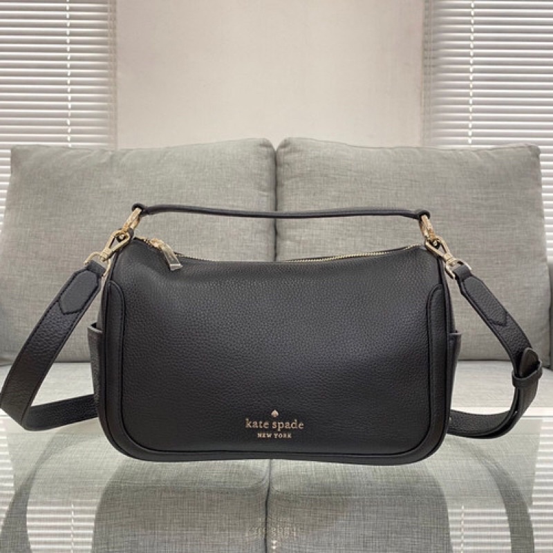 Jual Tas KS original - Kate spade smoosh crossbody in black | Shopee ...