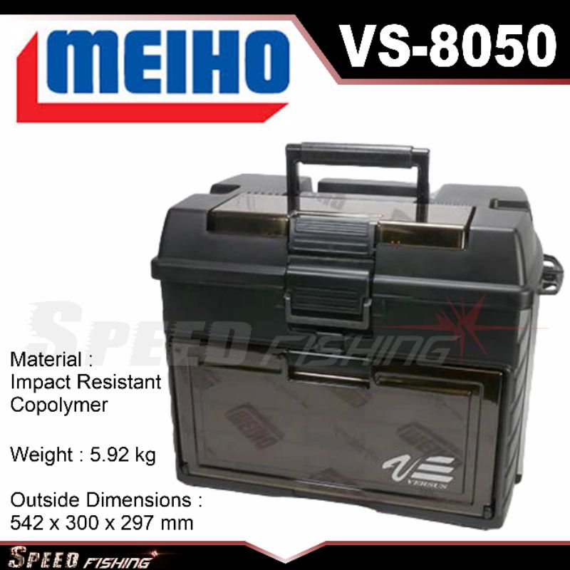 Jual Box Meiho Versus VS-8050 BK Tackle Box Tamiya Japan | Shopee Indonesia