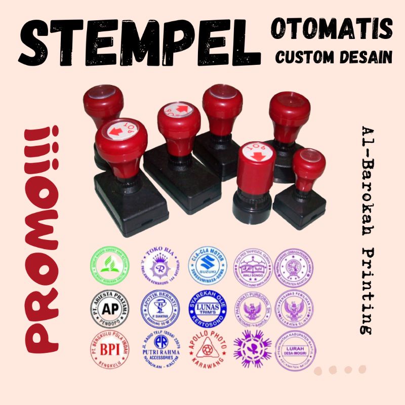 Jual (Harga Broker) Stempel Flash 1 Jam Jadi langsung kirim. Free ...
