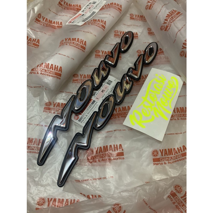 Jual Emblem nouvo lele original yamaha emblem body nouvo lele logo ...