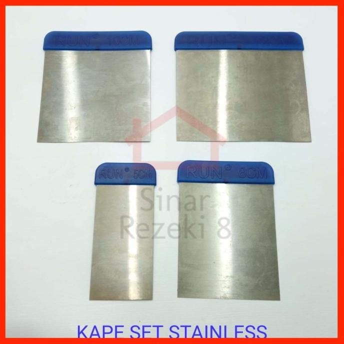Jual Kape SET STAINLESS / Scraper Alat Dempul Pengerok Cat Skrap ...