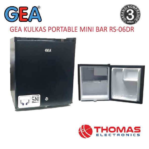 Jual GEA KULKAS PORTABLE MINI BAR RS 06DR RS06DR RS 06 DR Garansi Resmi ...