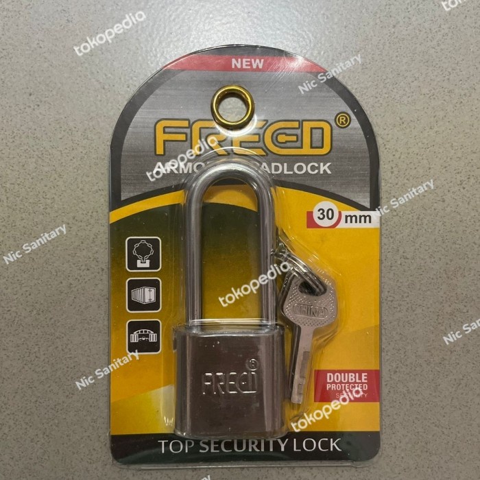Jual Gembok Nekel leher panjang Freed 30MM (Panjang) | Shopee Indonesia