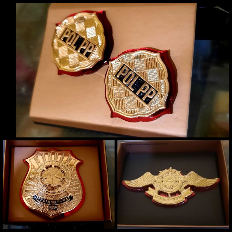 Jual monogram wing kewenangan emblem polpp monogram polpp wing pol ...