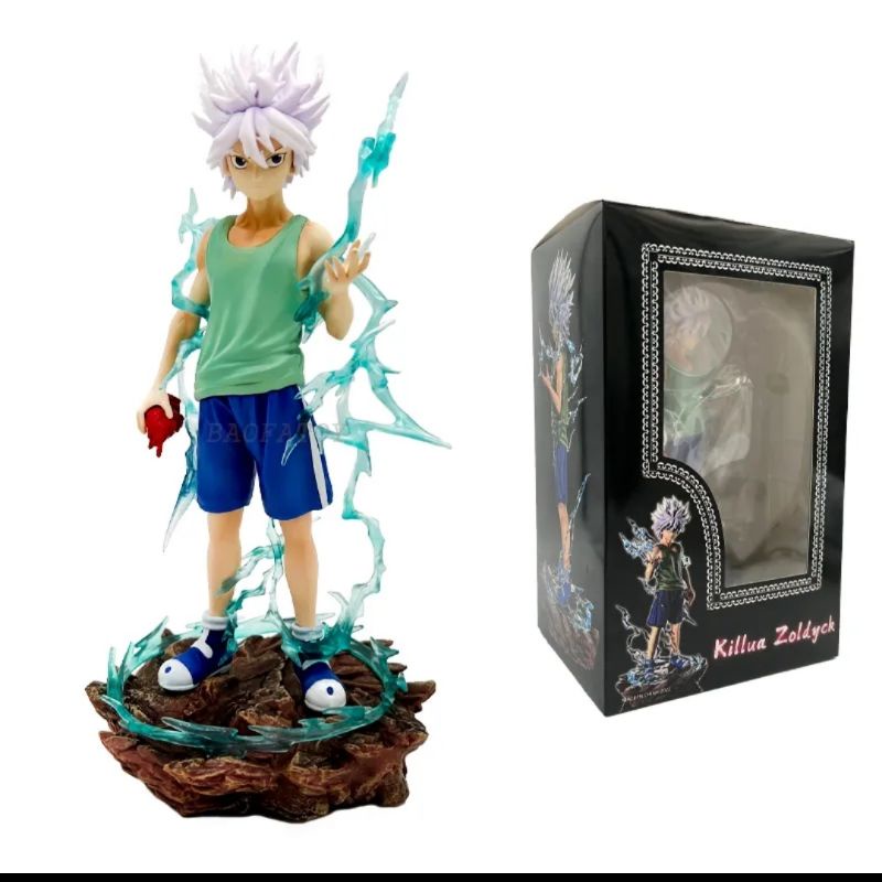 Jual Anime Hunter X Hunter Model Killua Zoldyck KWS Figure | Shopee ...