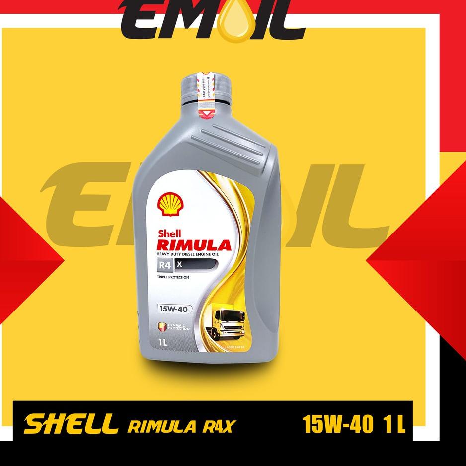 Jual Dijamin Senang ORI OLI SHELL RIMULA DIESEL R4 X sae 15w-40 galon 1 ...