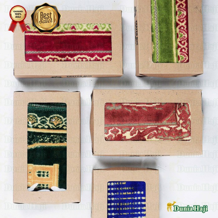 Jual Sajadah Souvenir Sajadah Box Sajadah Turki Bahan Lembut Ukuran ...