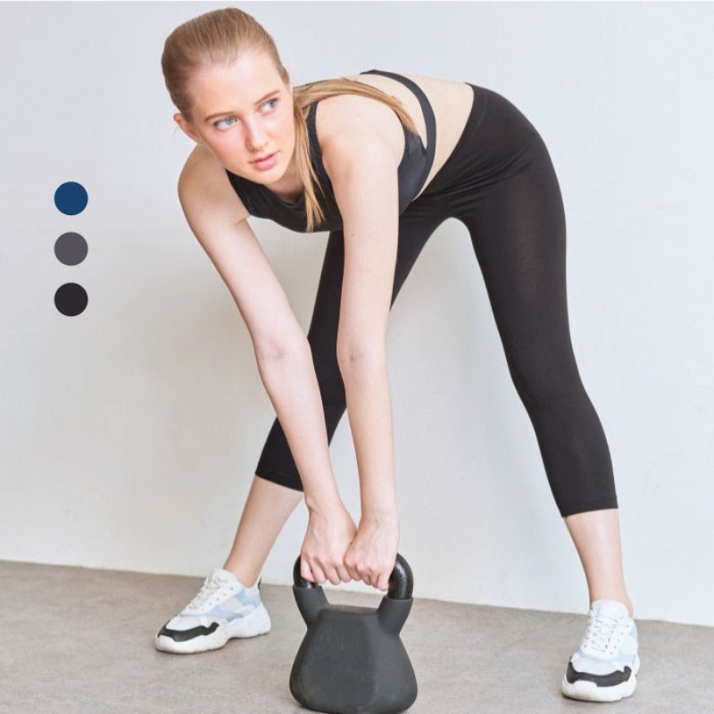 Jual Lee Vierra Women Ankle Legging Rayon Katun, Celana Legging ...