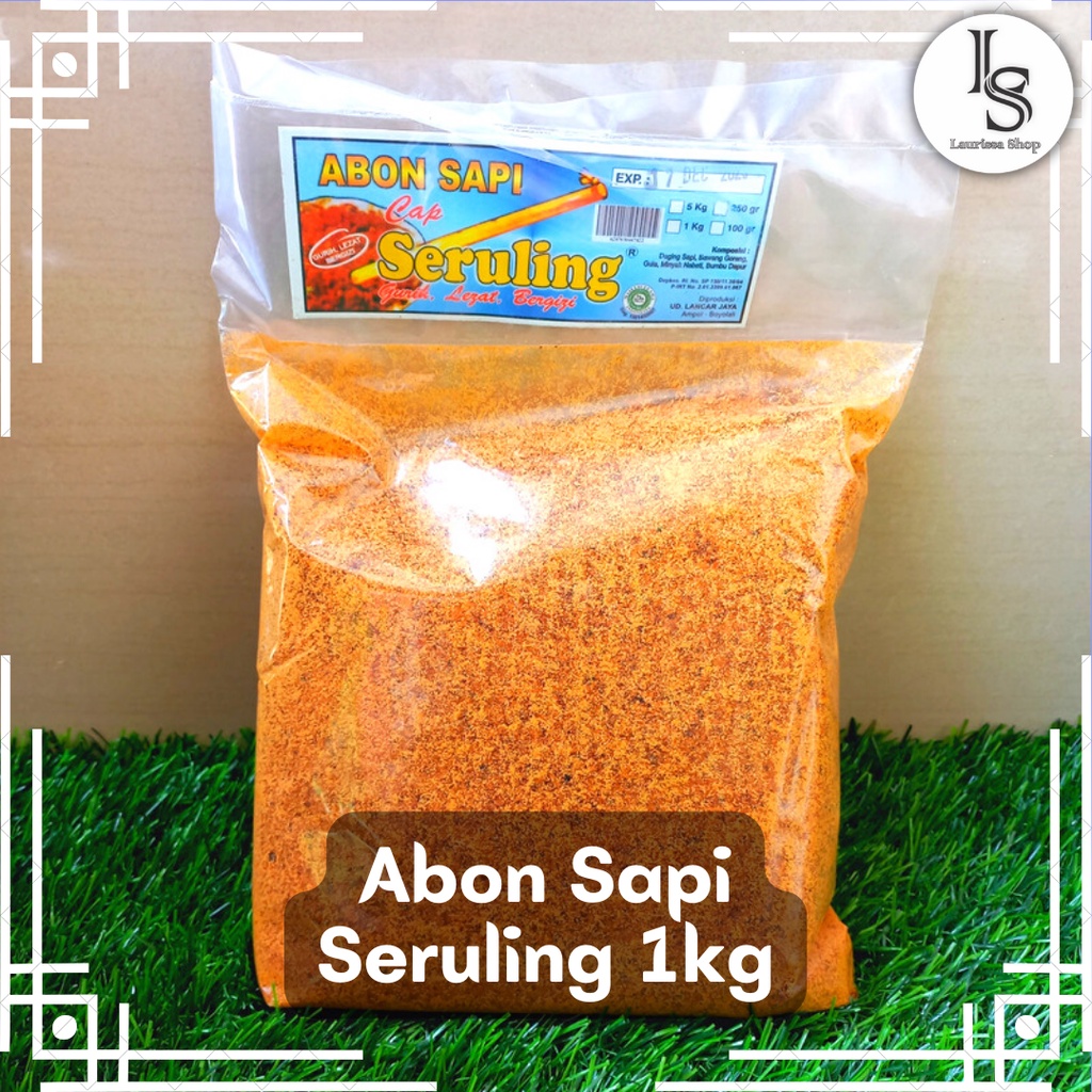 Jual Abon Sapi Seruling 1 KG - Abon Sapi Enak, Abon Sapi Terenak, Abon ...