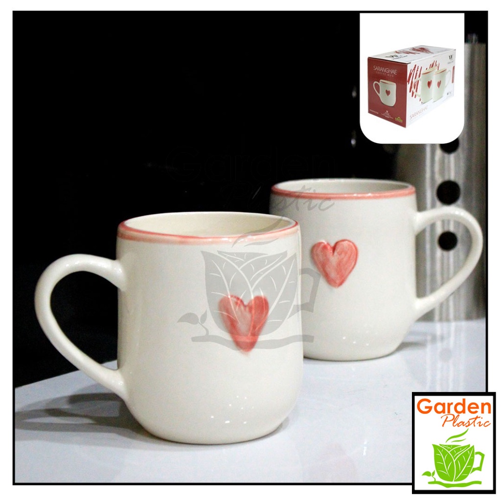 Jual MUG CANGKIR LOVE SET 2 PC / MUG LUCU / MUG MURAH / MUG COUPLE ...