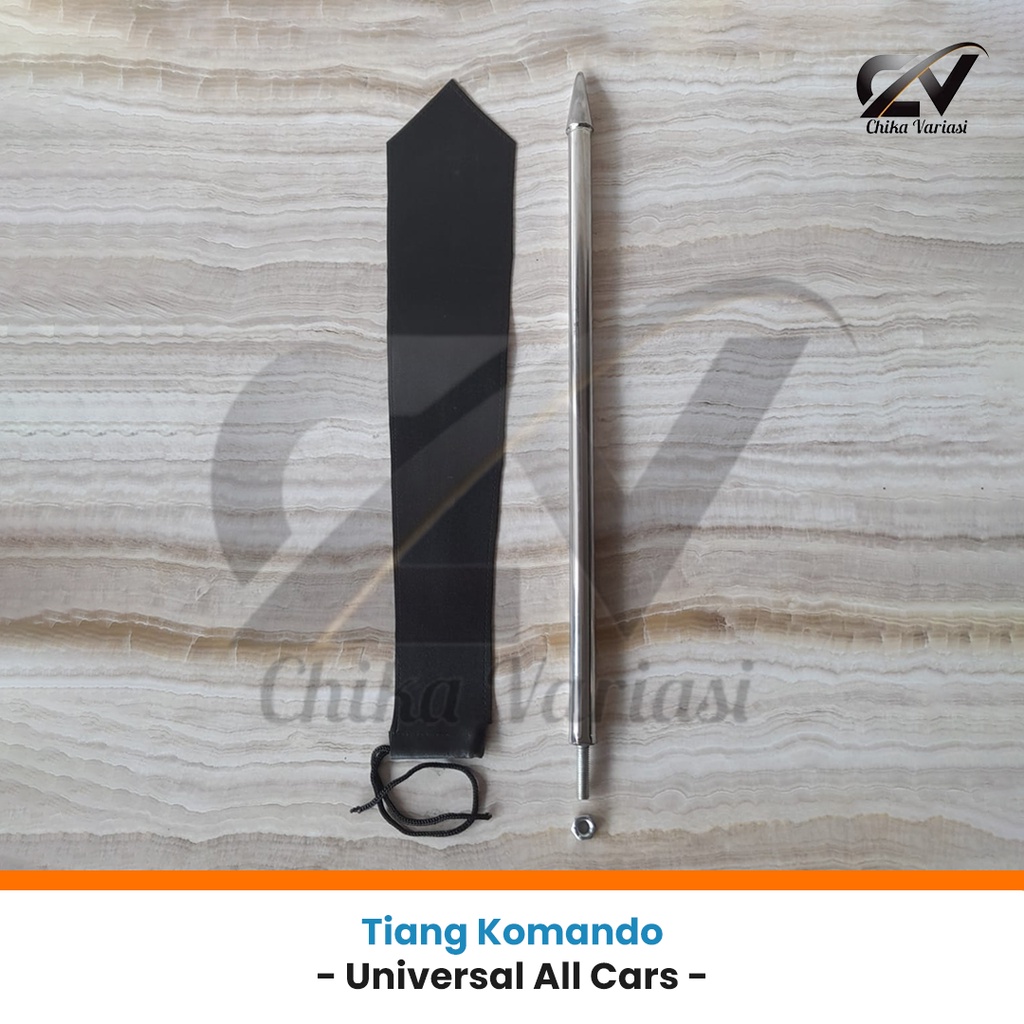 Jual Tiang Komando Mobil Tiang Bendera Dan Dasi Universal | Shopee ...