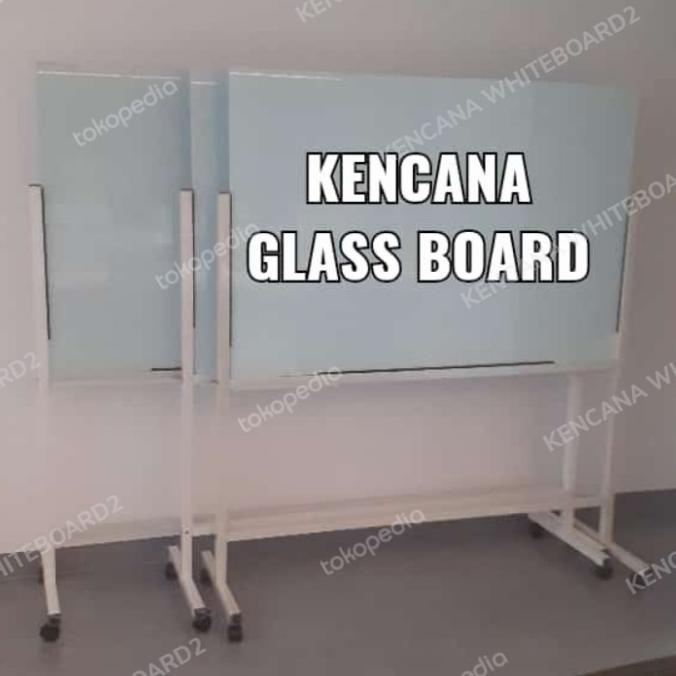 Jual Papan Tulis kaca Standing 100 150 Cm | Shopee Indonesia