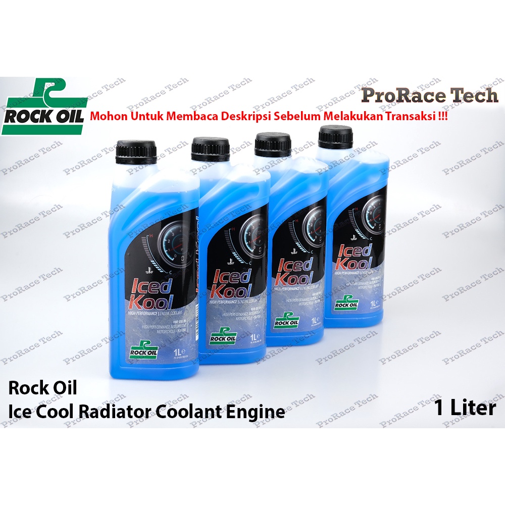 Jual Rock Oil Engine Ice Cool Radiator Coolant Original UK per 1 Liter ...