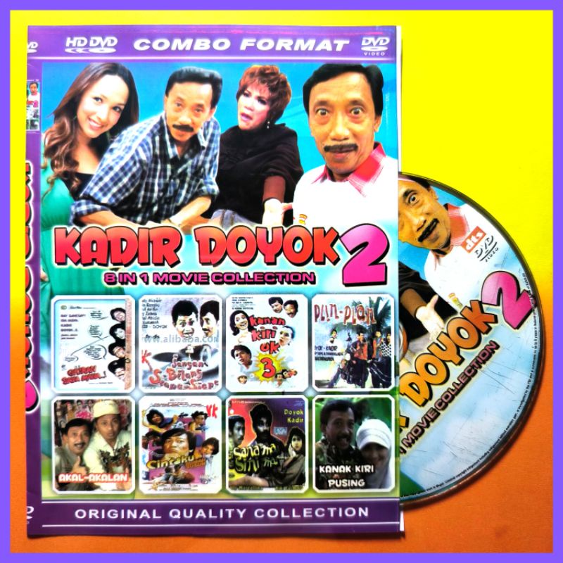 Jual Kaset Film Komedi Indonesia Jadul Lawas Koleksi Kadir Doyok Volume ...