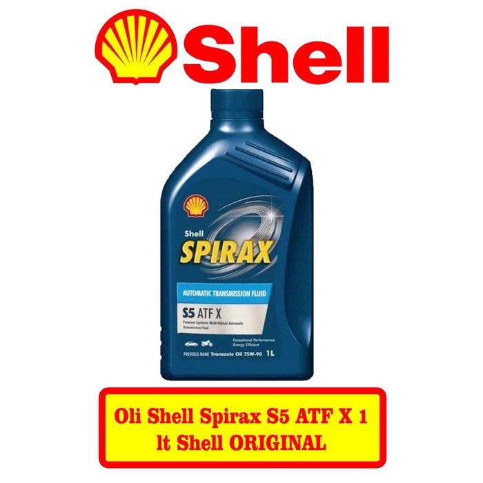 Jual Oli Shell Spirax S5 ATF X 1 lt Shell 40990 | Shopee Indonesia