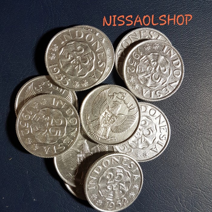 Jual KOIN 25 SEN GARUDA BAHAN ALMUNIUM | Shopee Indonesia