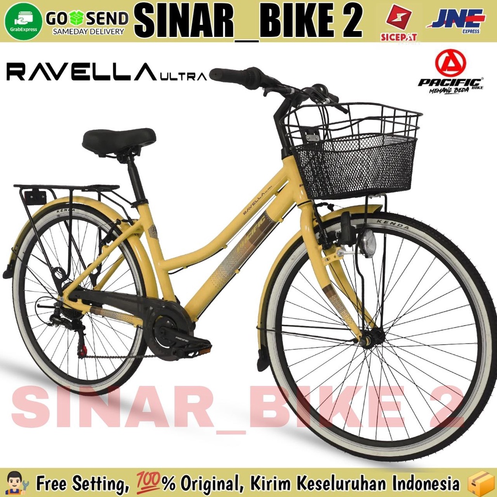 Jual Sepeda mini CTB Pacific ravella XT 7 Speed & 26 inch PACIFIC ...