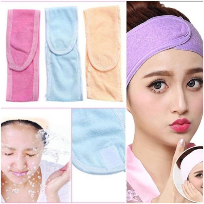 Jual BANDANA MANDI FACIAL HEADBAND | BANDO HANDUK IKAT KEPALA / BANDANA ...