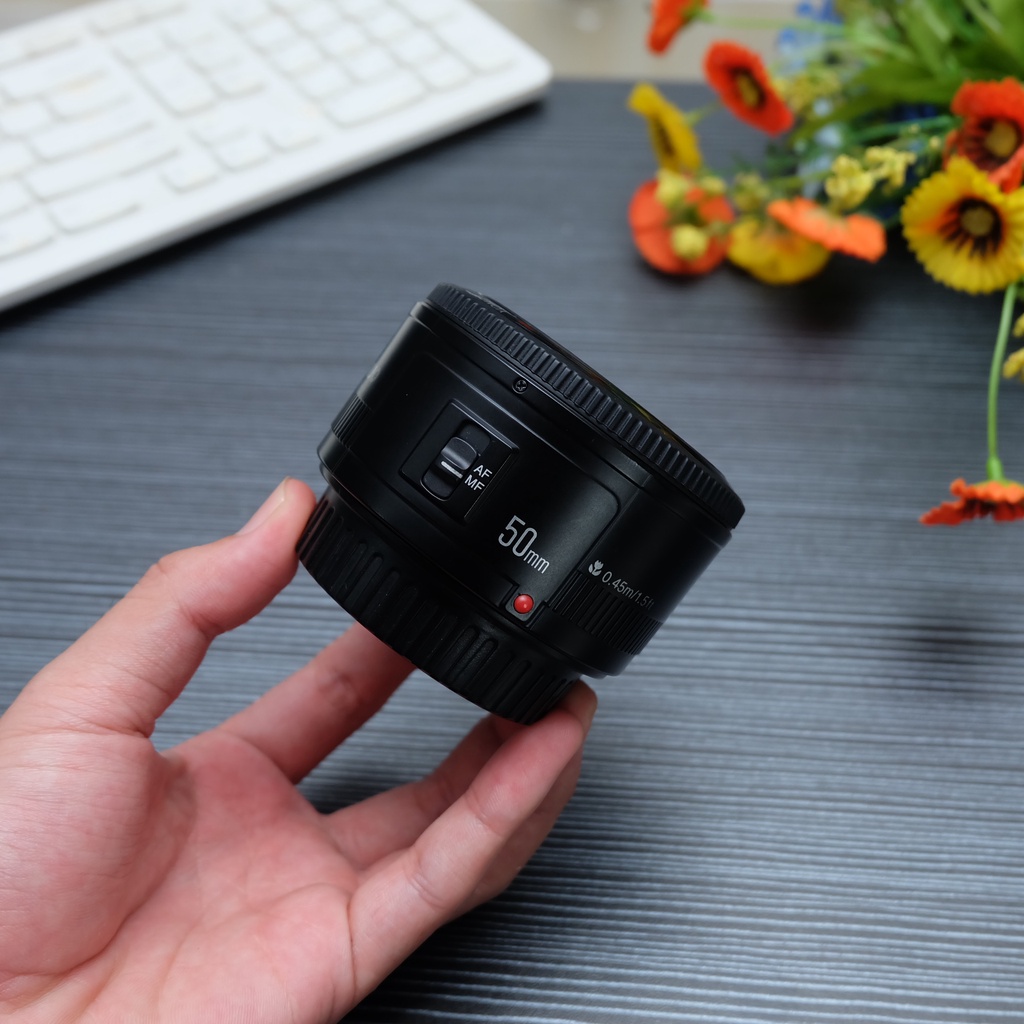 Jual Lensa Fix YN 50mm F1.8 Canon Yonguo Original For Kamera DSLR ...