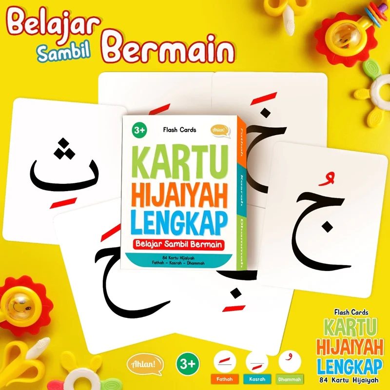 Jual Flash Card Kartu Hijaiyah Lengkap (Ahlan) | Shopee Indonesia