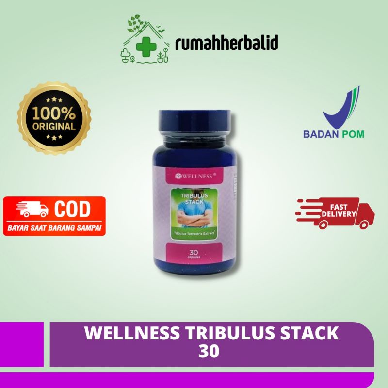 Jual Wellness Tribulus Stack 30 Capsules | Shopee Indonesia
