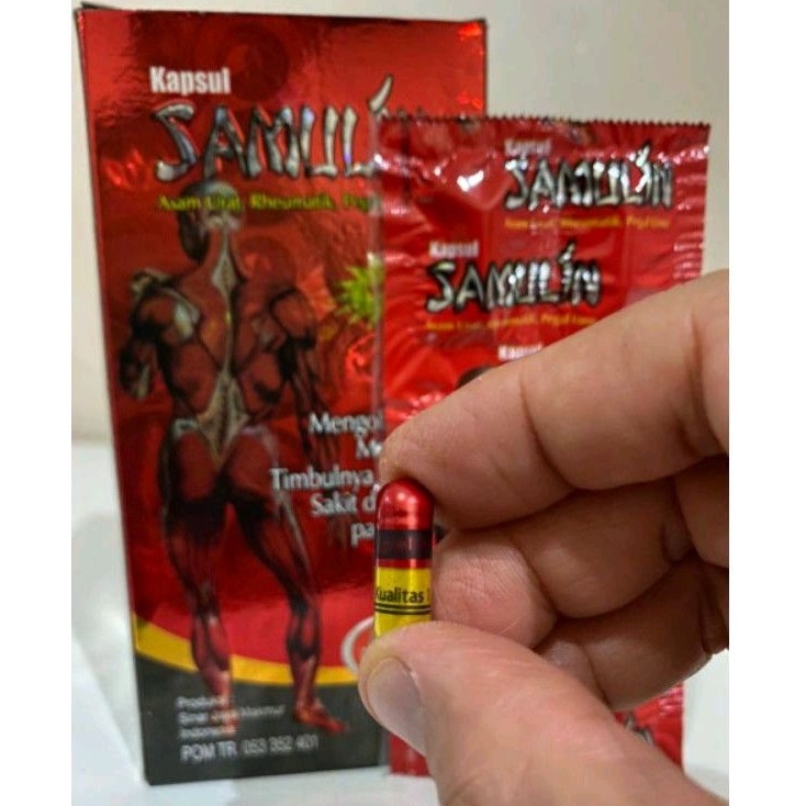 Jual 60 KAPSUL SAMULIN 100%ORIGINAL BISA COD / capsule asamurat ...