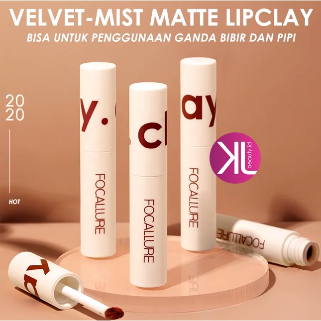 Jual FOCALLURE Lipstik Cream Velvet-Mist Matte Lip Clay | Shopee Indonesia Jual FOCALLURE Lipstik Cream Velvet-Mist Matte Lip Clay | Shopee Indonesia