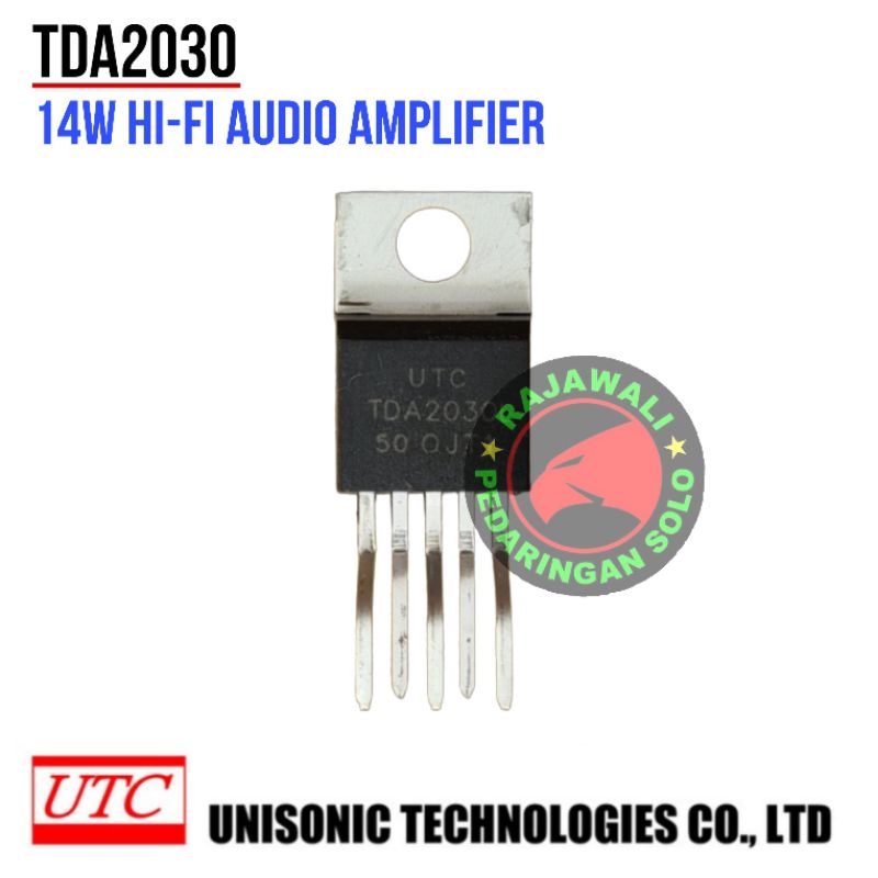 Jual IC TDA2030 HIFI AUDIO AMPLIFIER GAINCLONE ORIGINAL UTC | Shopee Indonesia