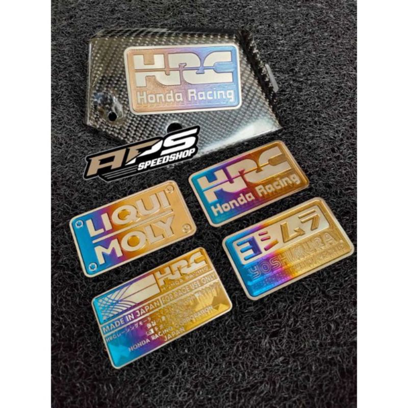 Jual EMBLEM HUNGGER AIRBLADE TITANIUM EMBLEM TITANIUM ORIGINAL VIET ...