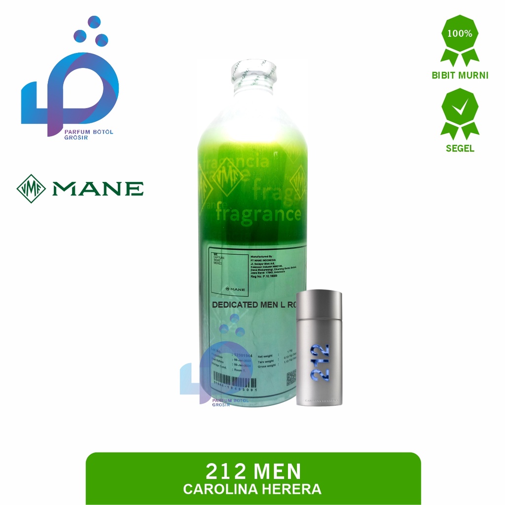 Jual DEDICATED MEN L | Senada Parfum CH212 Men by MANE | Shopee Indonesia