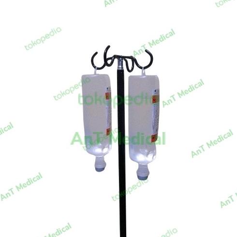 Jual Tiang Infus Portable 4 Pengait Include Tas | Shopee Indonesia