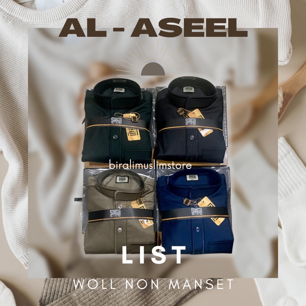 Jual [DENGAN BOX!!] Jubah Saudi Al Aseel Woll Dewasa Non Manset List ...