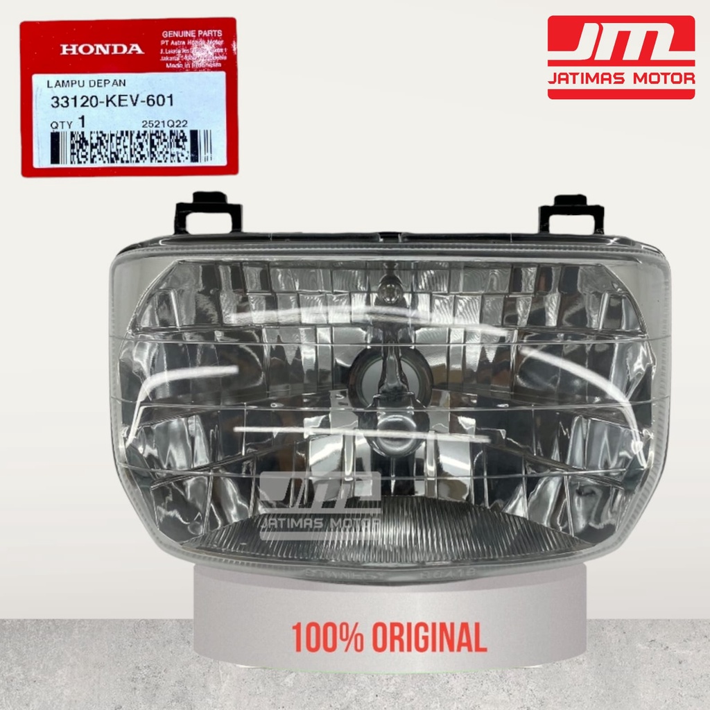 Jual 33120-KEV-601 Reflektor Lampu Depan Supra X 100 Lama Kaca Bening ...