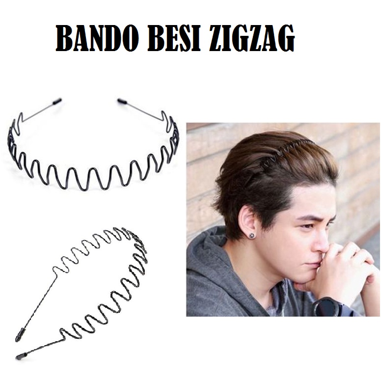 Jual BANDO BESI Kawat ZIGZAG / Bando Sisir Ulir Hitam / Bando Gelombang ...