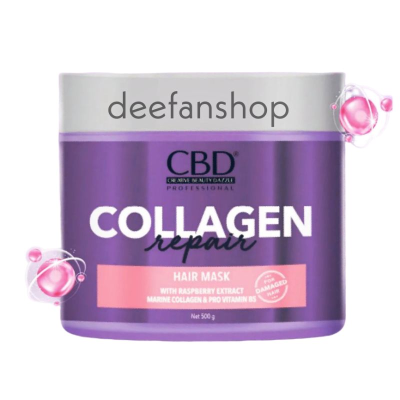 Jual CBD COLLAGEN Hair Mask / Masker Rambut 500 gr | Shopee Indonesia
